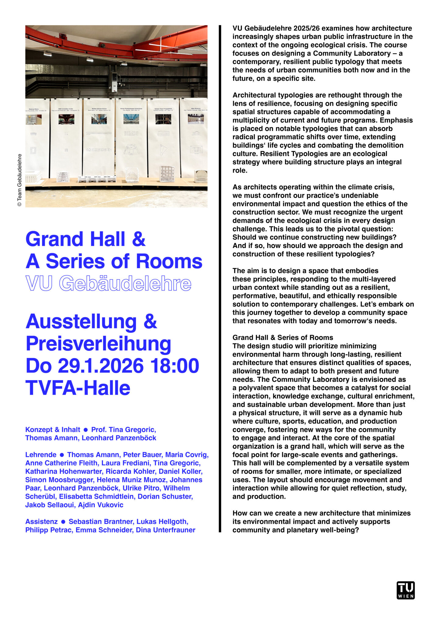 Gebäudelehre und Entwerfen | Grand Hall & A Series of Rooms ...